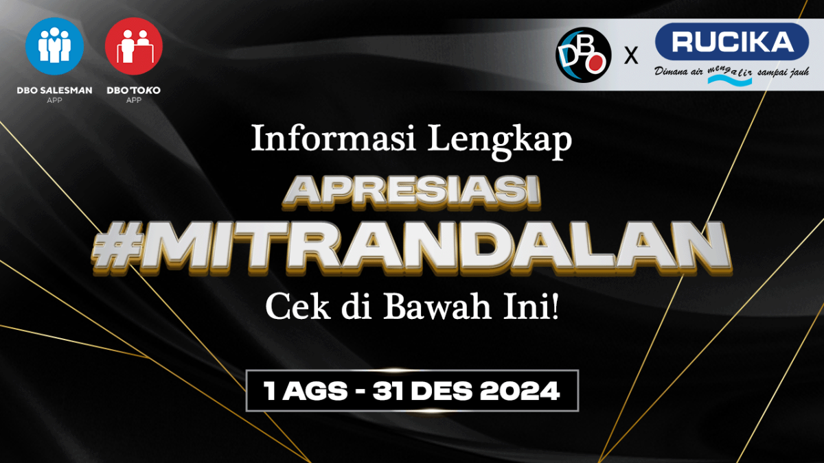 Mitra Usaha Program Apresiasi MITRANDALAN Agustus 2024 - DBO Indonesia